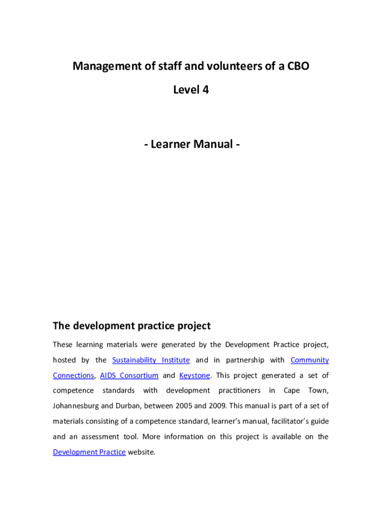 Fillable Online Establishing and maintaining the formal structures of a ...