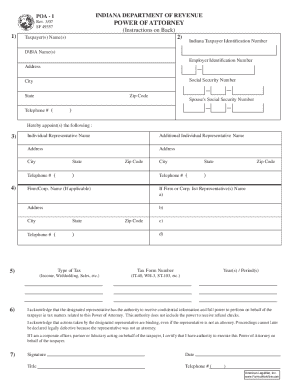 Fillable Online Power of Attorney DeclarationForm POA-1 Fax Email Print ...