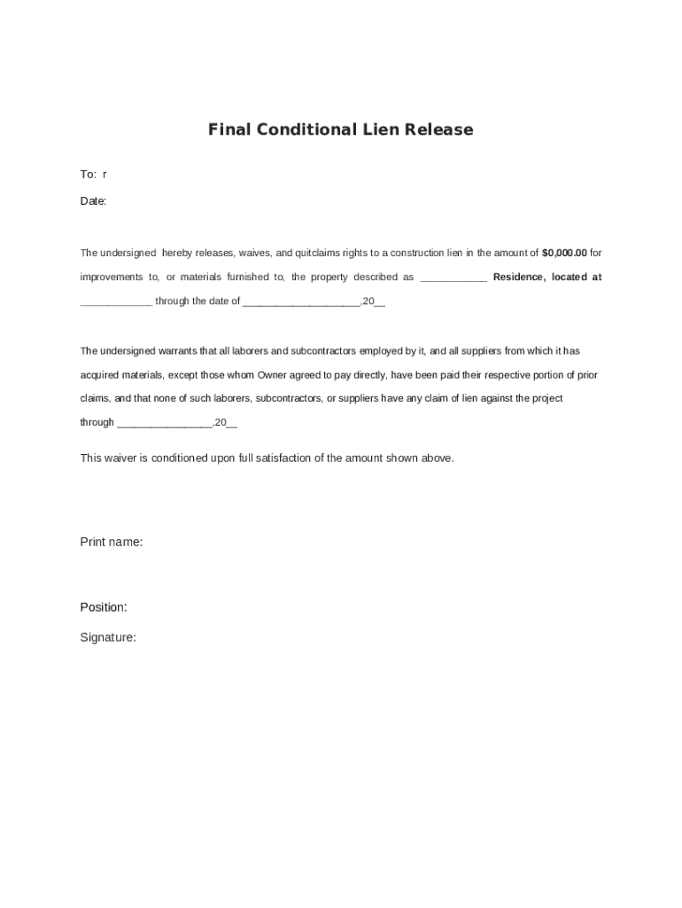 -I-Unconditional-Final-Lien-Waiver.pdf Doc Template | pdfFiller