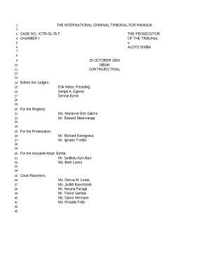 Closing Arguments Presented in Simba's Trial Doc Template | pdfFiller