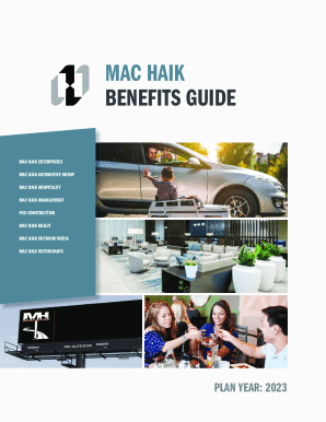 Fillable Online Mac Haik Auto: Employee Benefits and Perks Fax Email ...