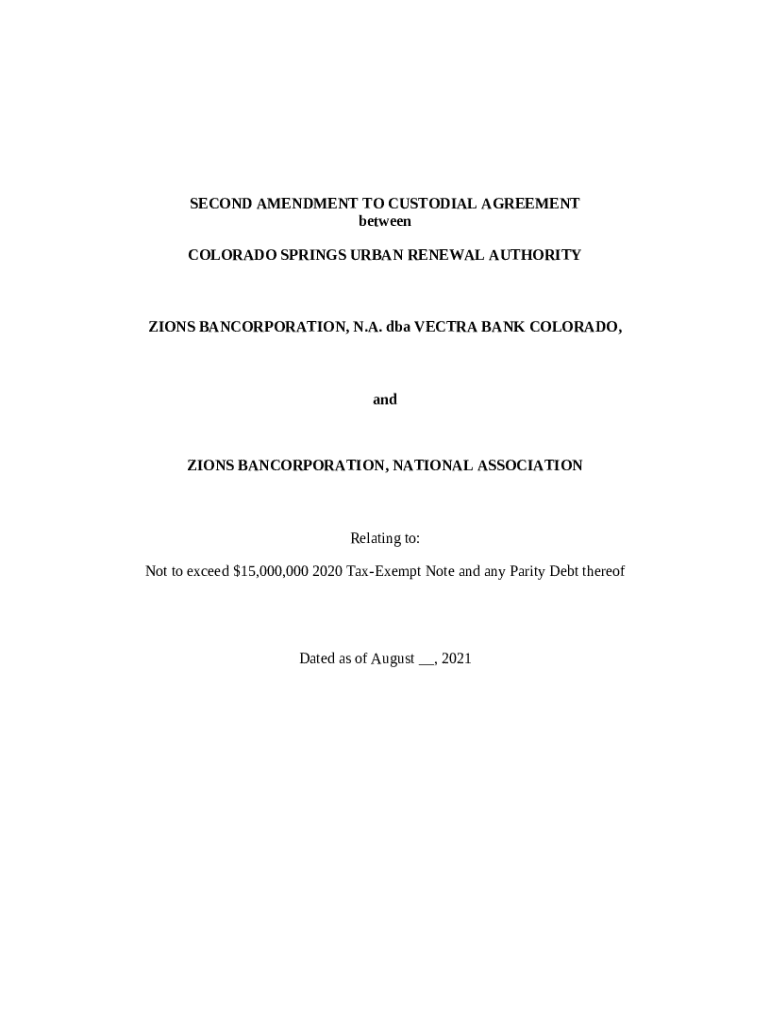 second amendment and incremental facility agreement Doc Template | pdfFiller