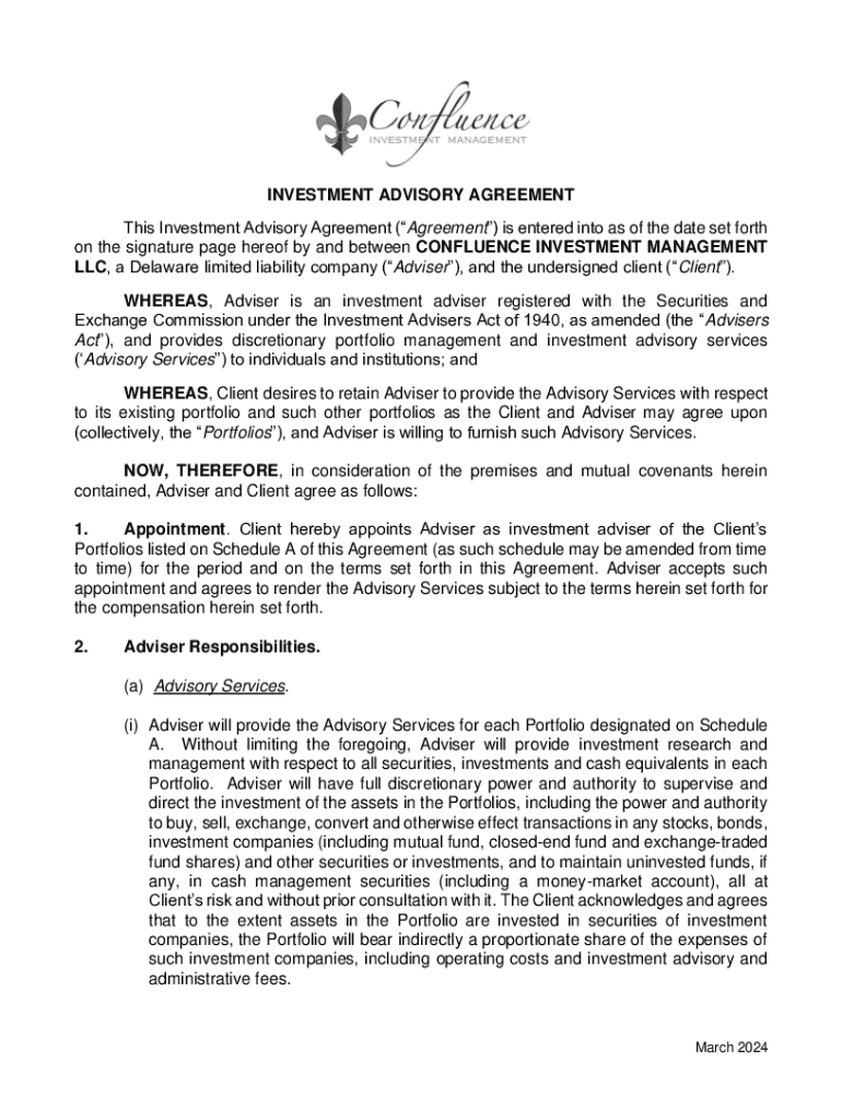 Fillable Online Sample Investment Agreement Template Fax Email Print ...