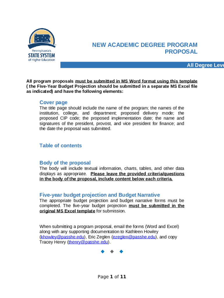 Full Academic Program Proposal Template.doc - PHASE II Doc Template ...