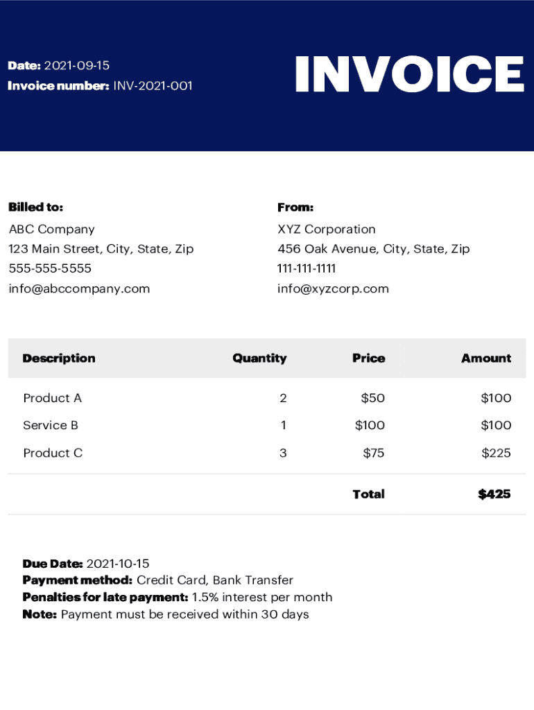 Work Order Invoice Template - Fill, Edit, Sign, Download & Print For ...