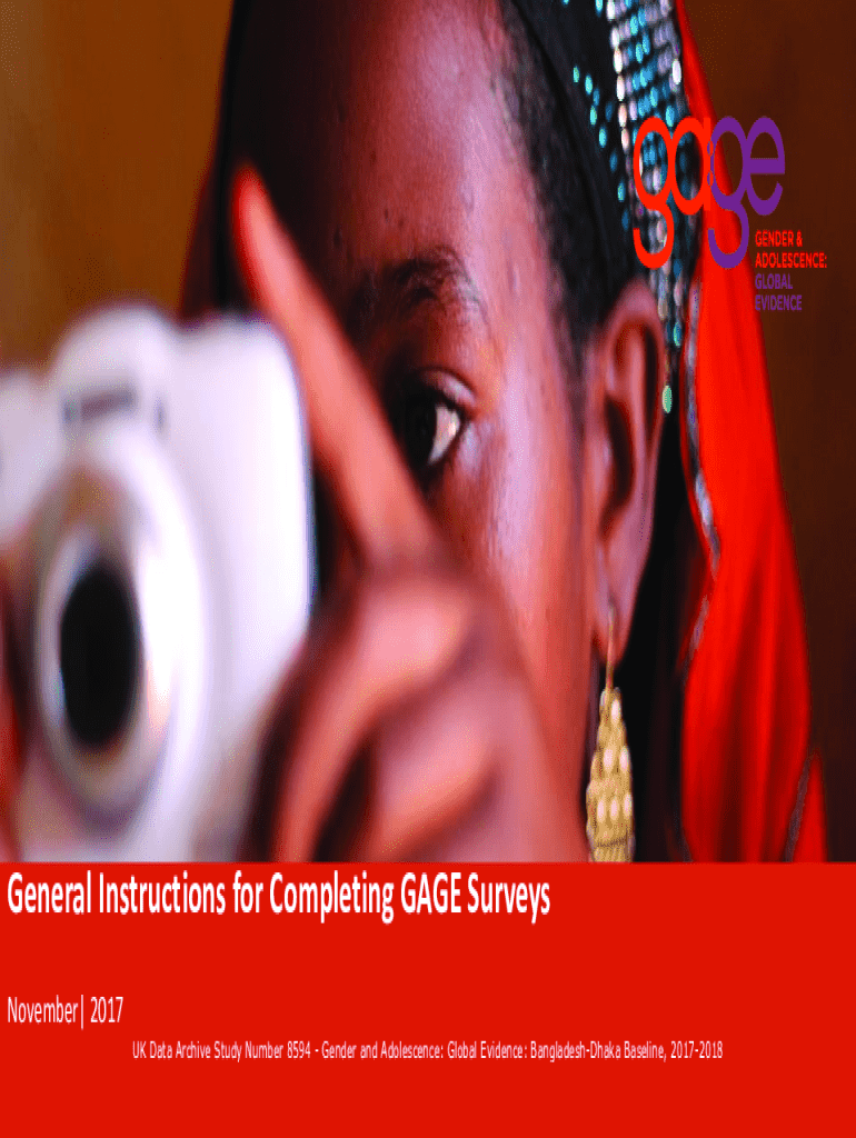Fillable Online doc ukdataservice ac Gender and Adolescence: Global ...