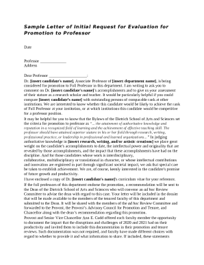 Sample Letter of INITIAL Request for Evaluation for ... Doc Template ...