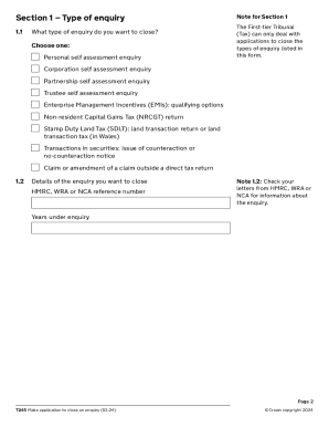 Fillable Online Guidance and Forms for the First-Tier Tribunal Tax Chamber Fax Email Print ...