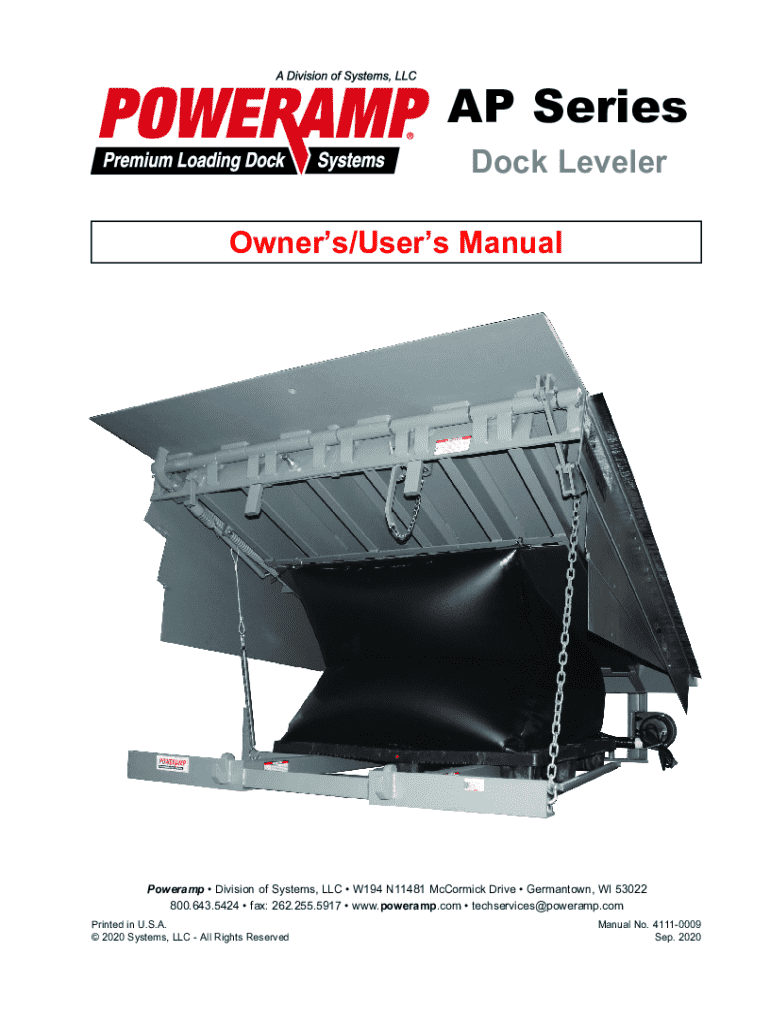 Fillable Online Loading Dock Equipment Reference Library Fax Email ...