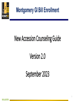 Fillable Online Montgomery GI Bill (MGIB) Program new requirement ...