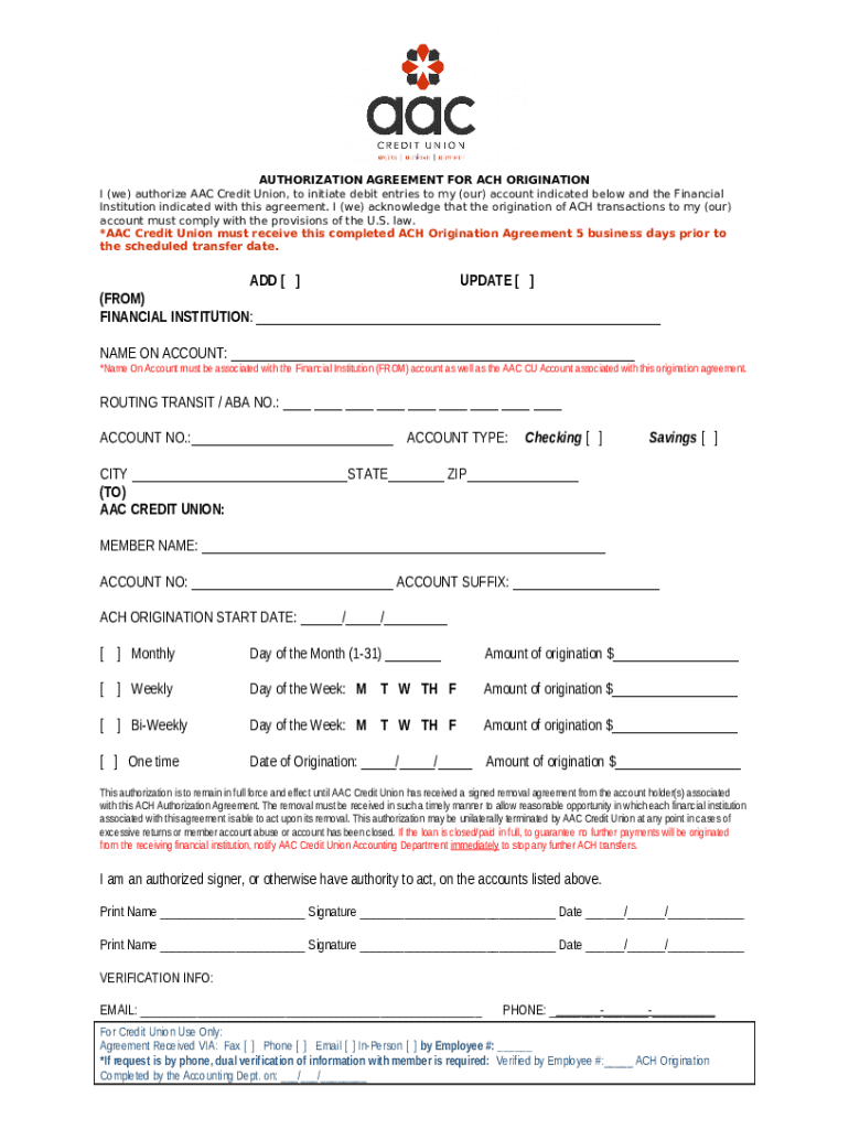 ach-origination-authorization-agreement2.pdf Doc Template | pdfFiller