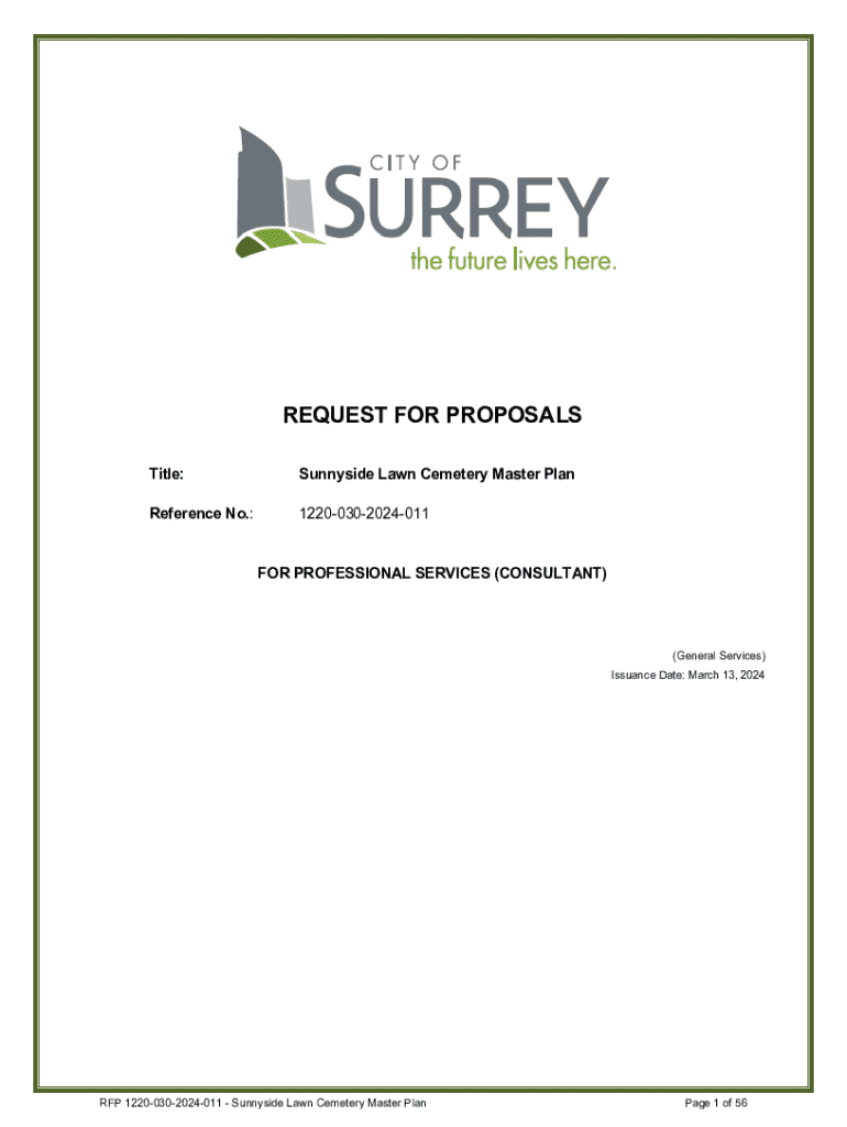 Fillable Online Request for Proposal Geotechnical, Coastal Engineering, ... Fax Email Print ...