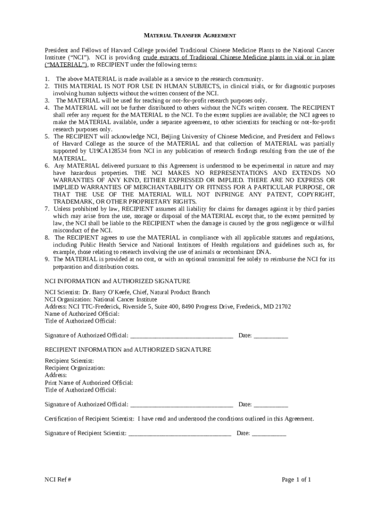 The NCI library of traditional Chinese medicinal plant extracts Doc ...