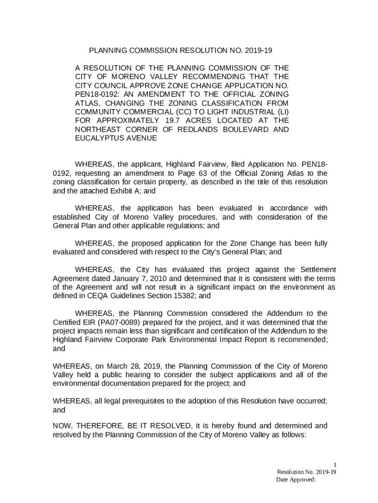 PEN18-0192: AN AMENDMENT TO THE OFFICIAL ZONING ATLAS, CHANGING THE ZONING CLASSIFICATION FROM ...