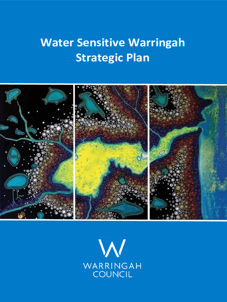 Fillable Online Water Sensitive Warringah Strategic Plan Fax Email Print - pdfFiller