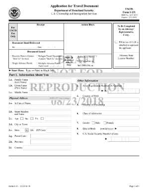 Fillable Online Form 1-131 Fax Email Print - pdfFiller