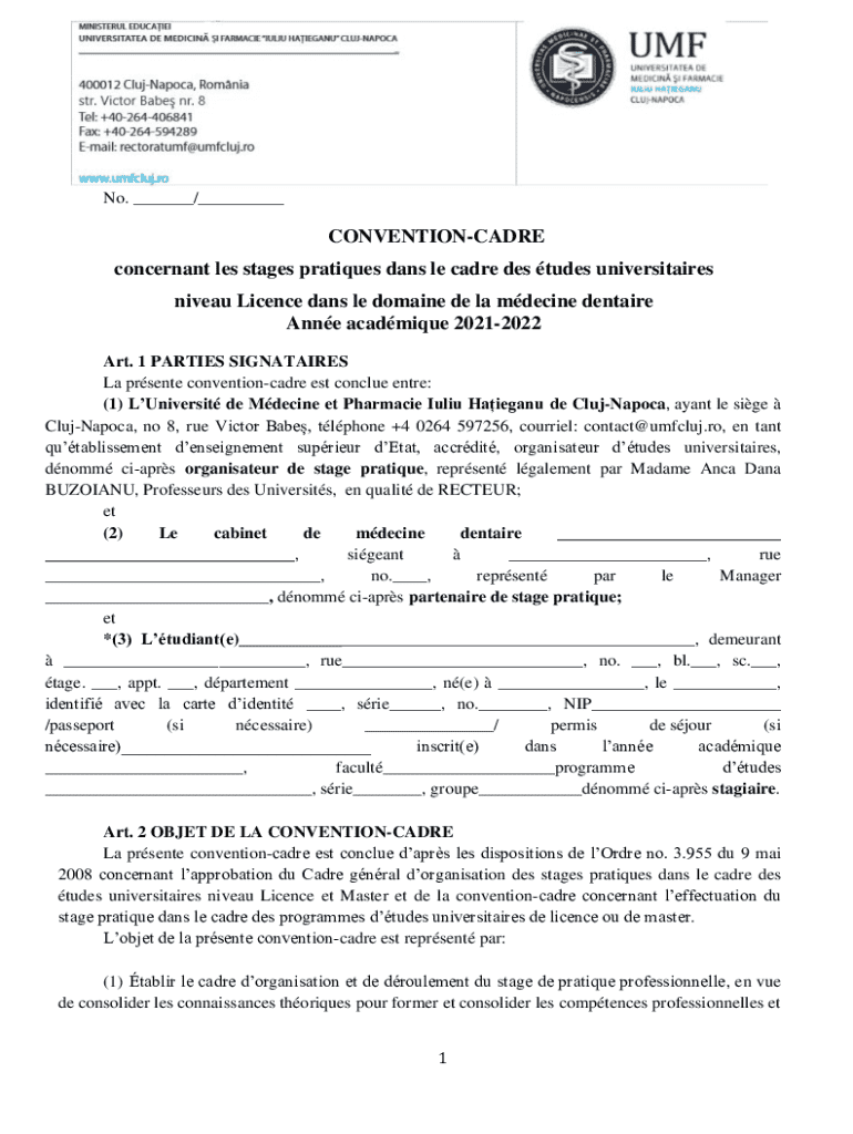 Remplissable En Ligne Stages - Facult des arts et des sciences Fax ...