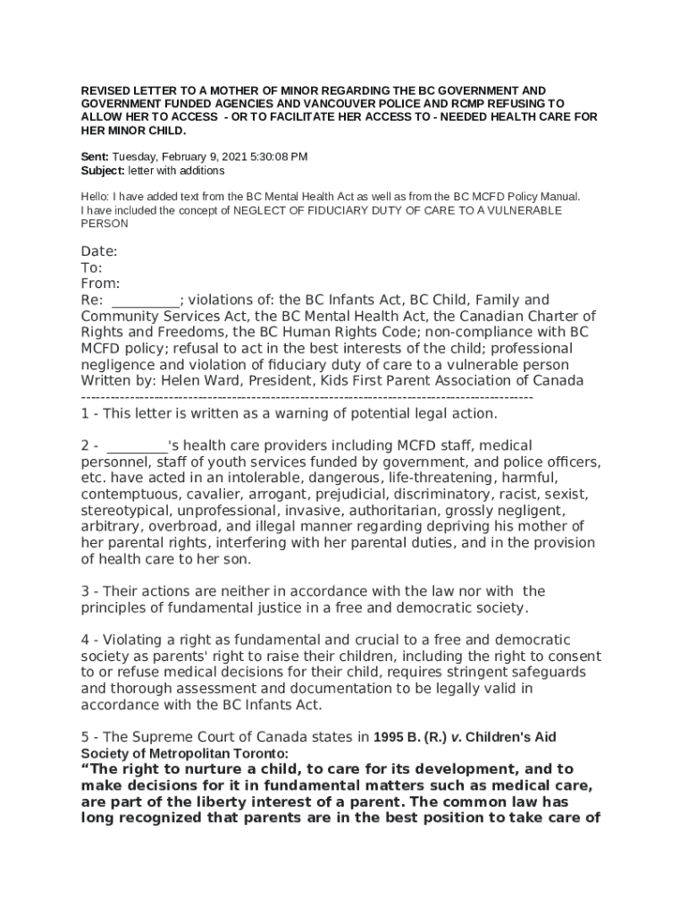 Fillable Online B.C.'s police services director scolds Surrey mayor ...