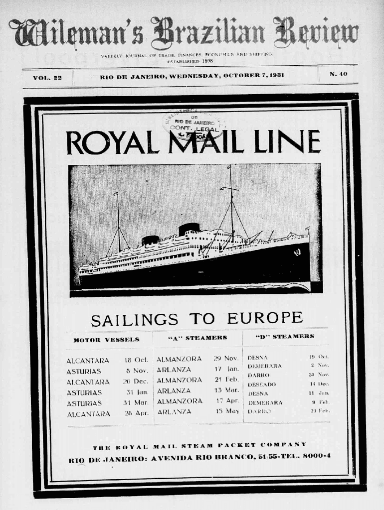 Fillable Online SA1LINGS TO EUROPE Fax Email Print - pdfFiller