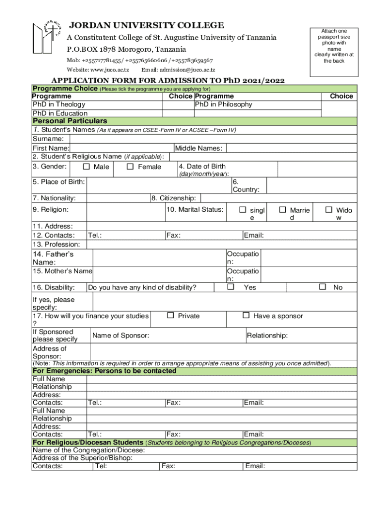 Fillable Online Ordinary Diploma application form ... Fax Email Print ...
