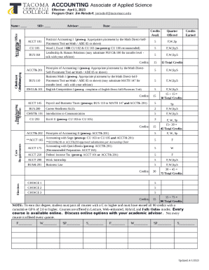 accounting Office Associate Certificate Doc Template | pdfFiller