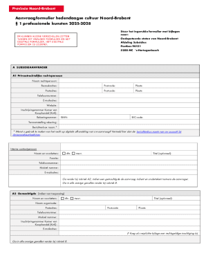 Invulbaar Online Stuur het ingevulde formulier met bijlagen Faxnummer ...