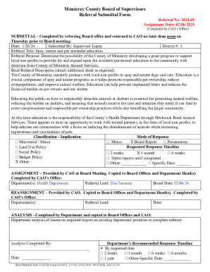 Fillable Online 15-1057 - Referral Submittal Form Fax Email Print ...
