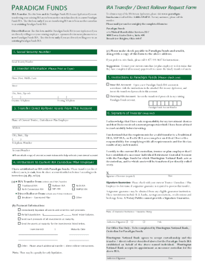 Fillable Online PARADIGM FUNDS Fax Email Print - pdfFiller