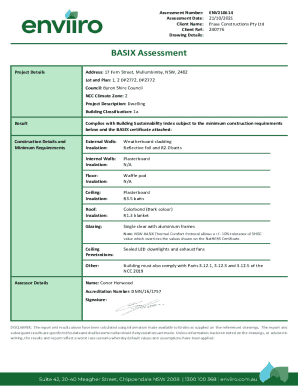 Fillable Online BASIX Certificate Fax Email Print - pdfFiller