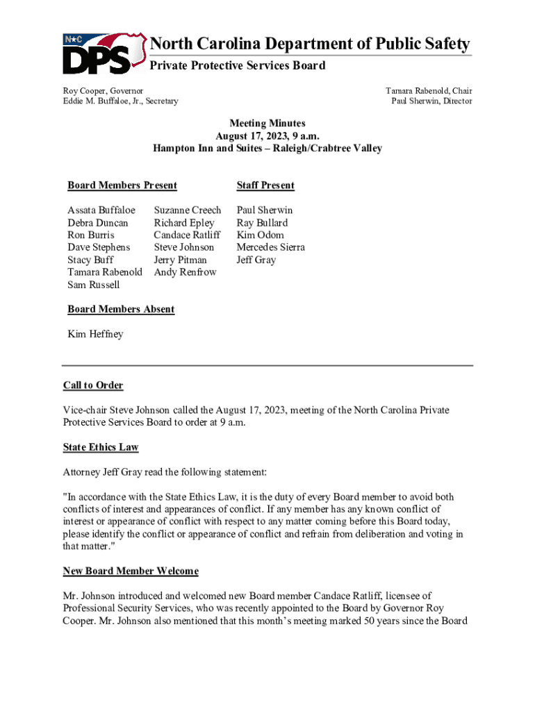 Fillable Online PPS Documents and FormsNC DPS Fax Email Print - pdfFiller