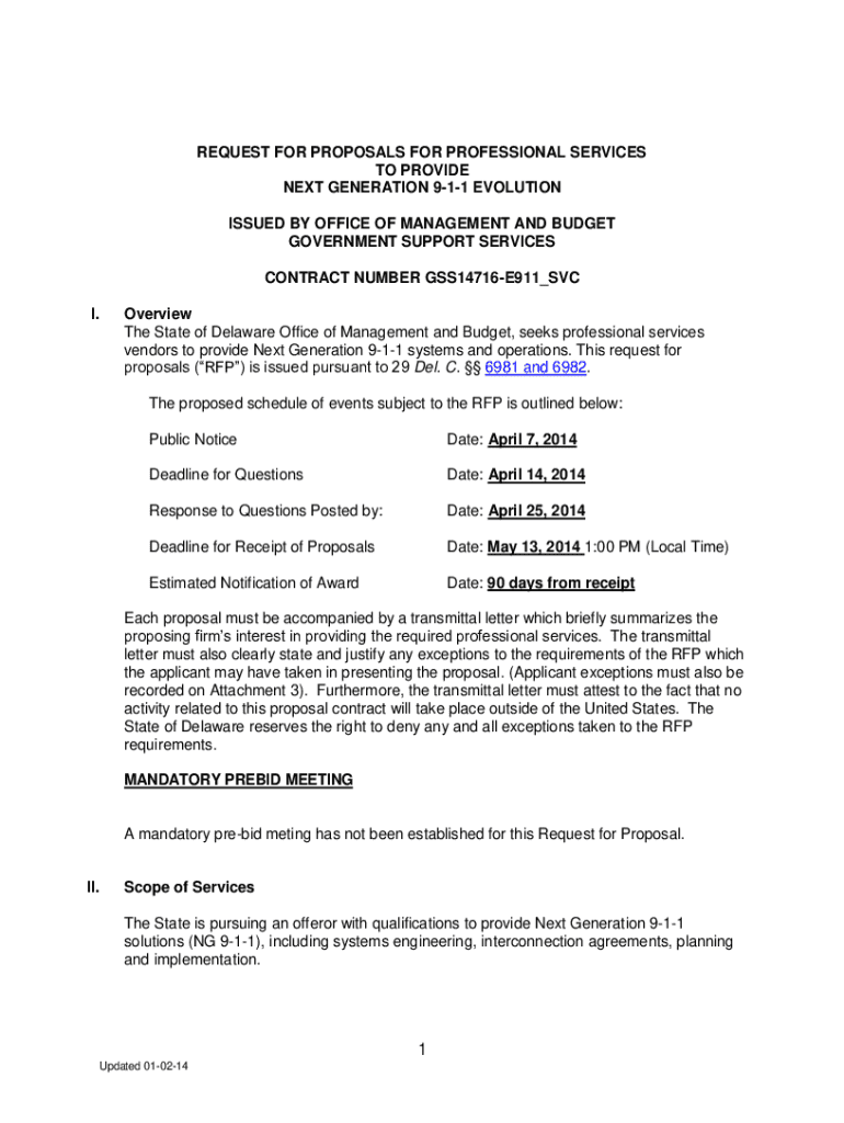 Fillable Online bidcondocs delaware Statements of Objectives and Revelation of Budget ... Fax ...