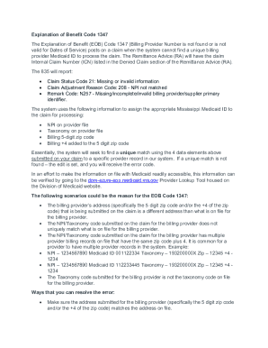 Fillable Online medicaid ms HMO EOB Cheat Sheet - ForwardHealth Portal ...