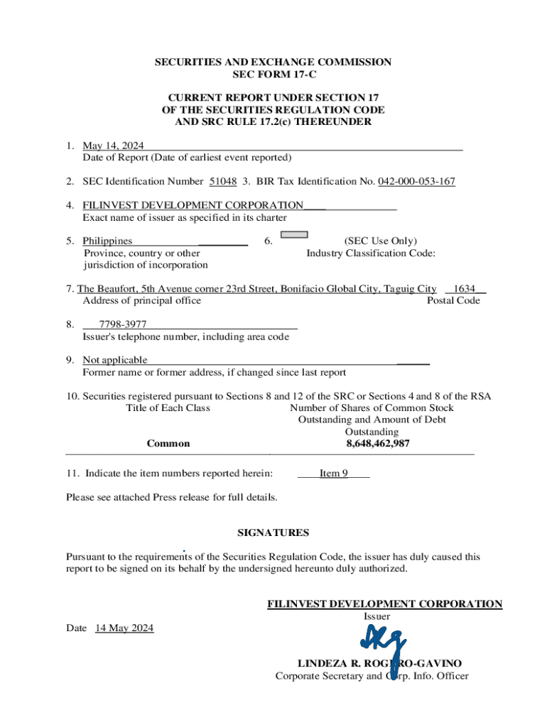 Fillable Online Philippine Dealing & Exchange Corp. Fax Email Print - pdfFiller