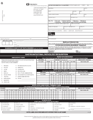 Fillable Online ProPath Laboratories :: Dallas, (Texas) :: Clinic ...