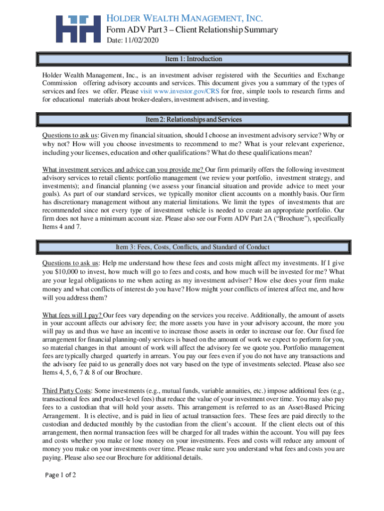 Fillable Online 20200421 MRA 2020 Form CRS Fax Email Print - pdfFiller