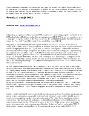 Fillable Online html - How to use an emoji font on a website? Fax Email ...