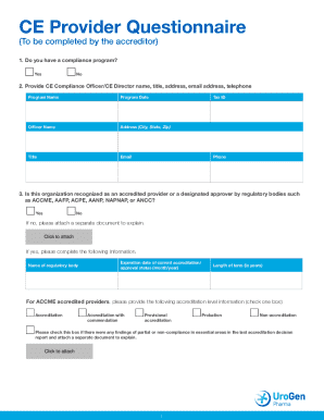 Fillable Online CONTINUING EDUCATION PROVIDER CHECKLIST PART I Fax ...