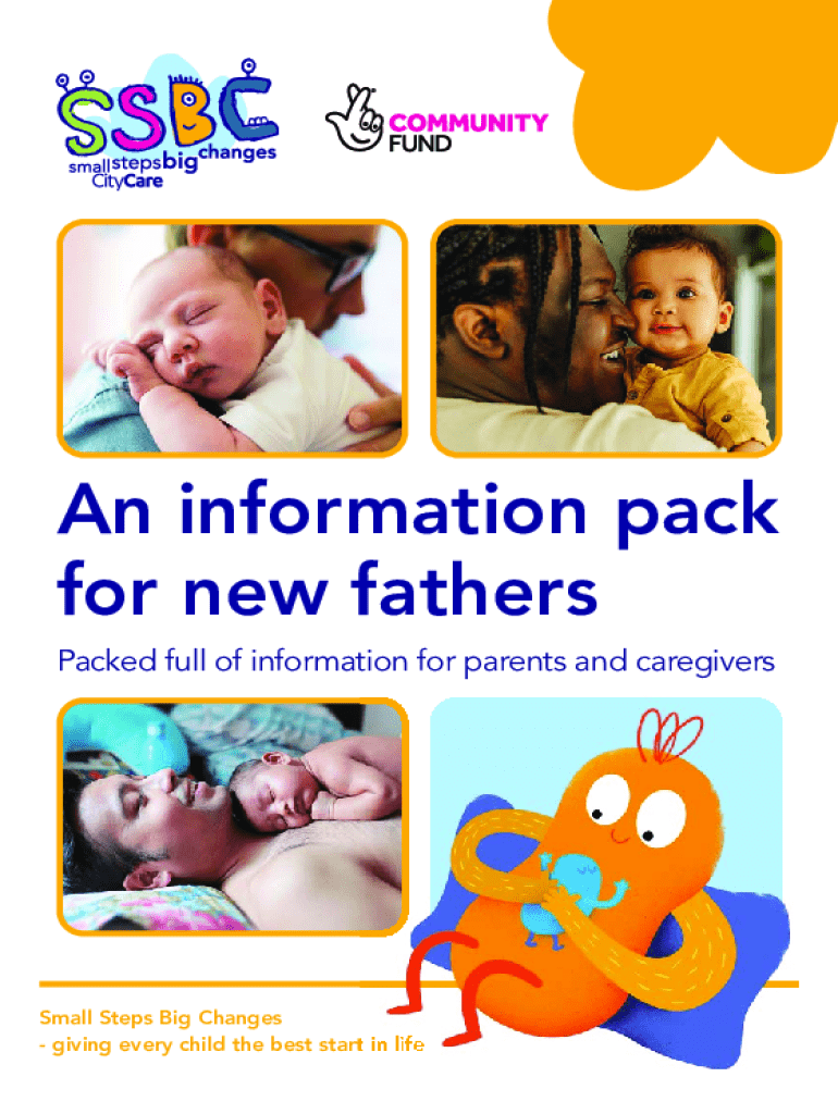 Fillable Online An information pack for new fathers - Small Steps Big ...