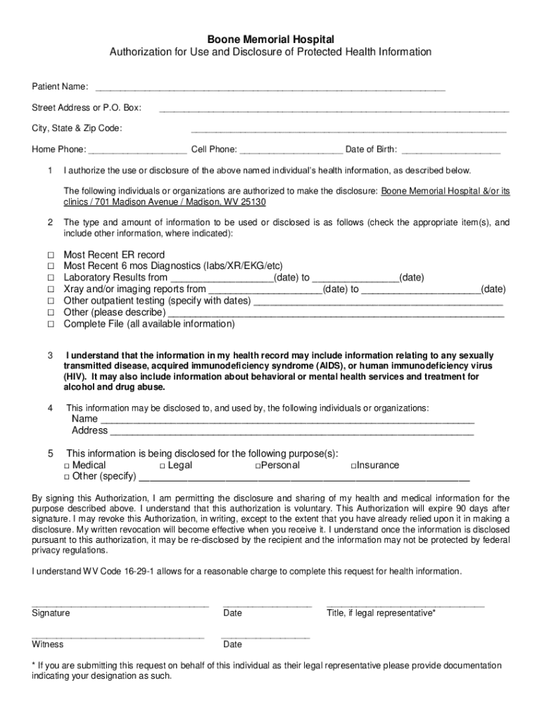 Fillable Online Medical Records/HIM Fax Email Print - pdfFiller