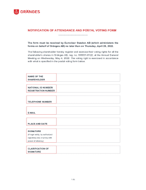 Fillable Online notification-of-attendance-and-form-for-postal-voting.pdf Fax Email Print ...
