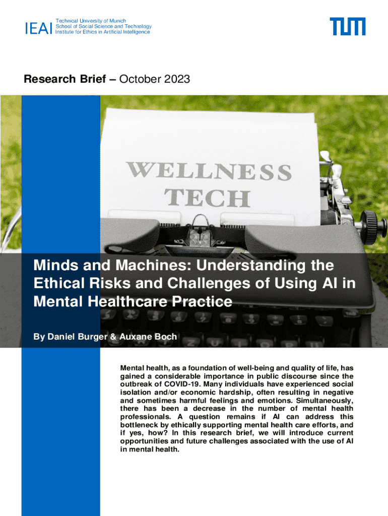Fillable Online Understanding the Ethical Risks and Challenges of Using ...