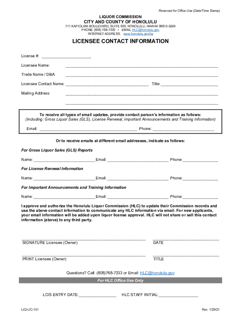 Fillable Online LIQ-LIC-145-Authorization-to-Operate-on-a-Temporary ...