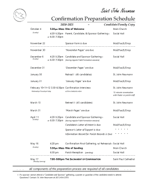 Fillable Online Confirmation Walkthrough Sheet Fax Email Print - pdfFiller