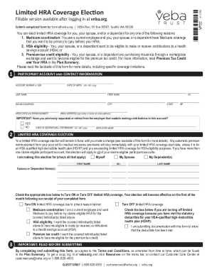 Fillable Online The VEBA MEP is a great way to cover retiree insurance ...