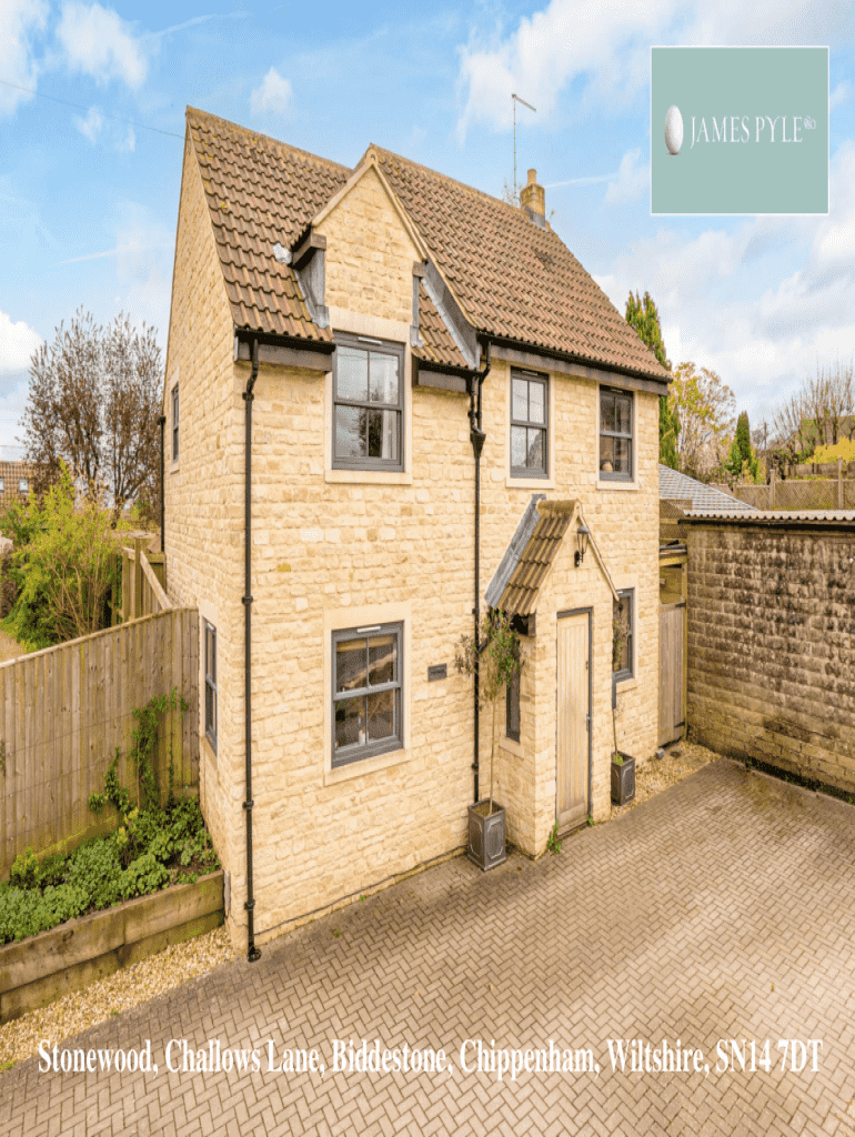 Fillable Online Bay Tree Cottage, The Butts, Biddestone, Chippenham ...