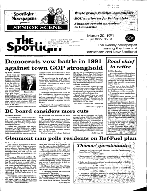 Fillable Online Spotlight archive Fax Email Print - pdfFiller