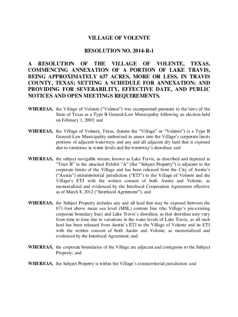 Fillable Online Home Rule Cities and Municipal Annexation in Texas Fax ...