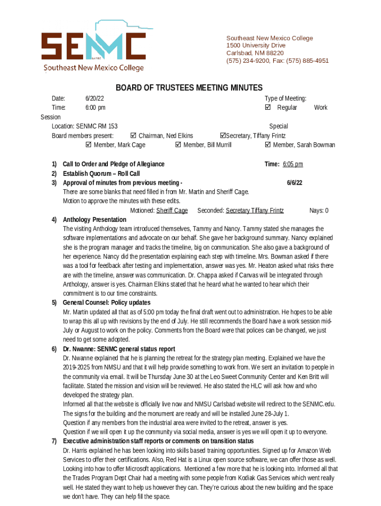 Location: SENMC RM 153 Doc Template | pdfFiller