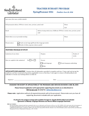 Fillable Online Teachers - Forms and Applications - Education Fax Email ...