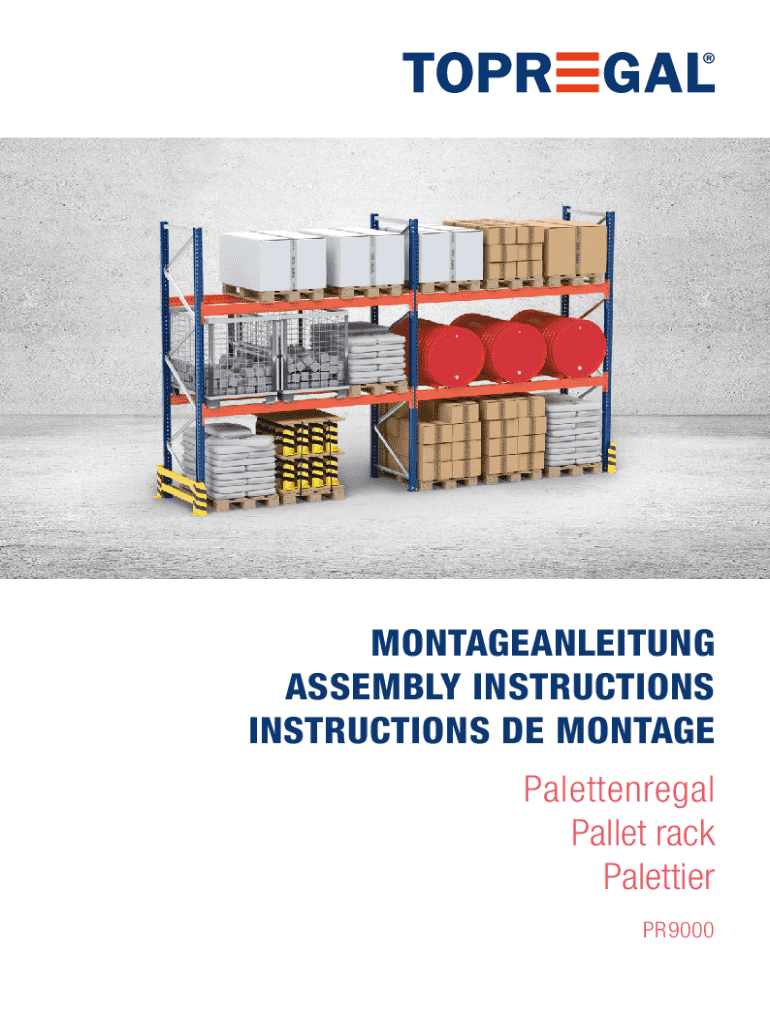 Fillable Online Selective Pallet Rack Assembly Instructions Fax Email Print - pdfFiller